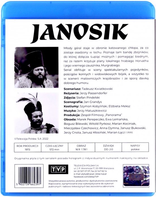 Janosik [4xBlu-Ray] | bol