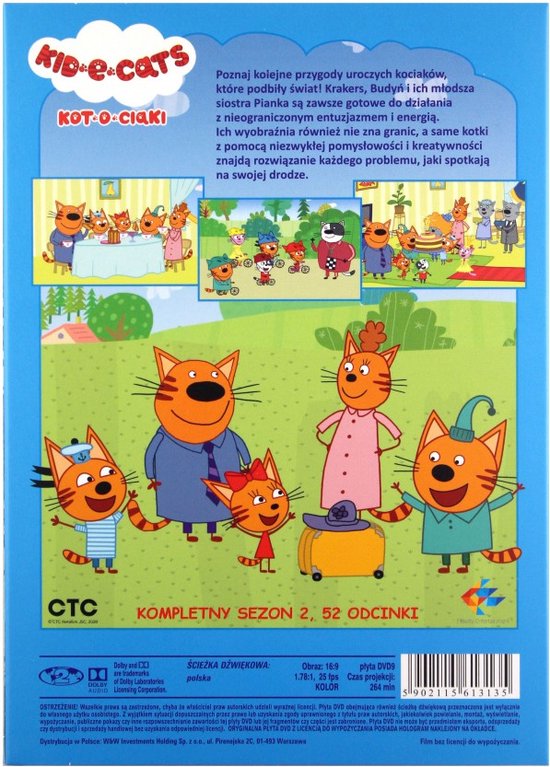 Kid-E-Cats [DVD] (Dvd), Teale Bishopric | Dvd's | bol