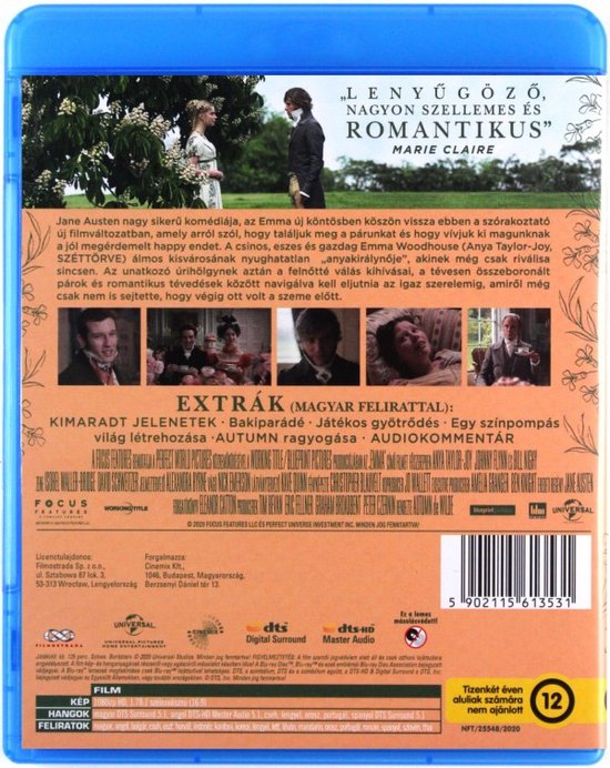 Emma. [Blu-Ray] (Blu-ray), Angus Imrie | Dvd's | bol