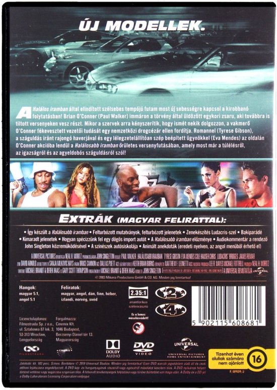 2 Fast 2 Furious [DVD] (Dvd), Paul Walker | Dvd's | bol