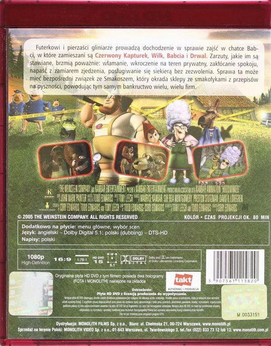 Hoodwinked! [HD-DVD] (Dvd), Glenn Close | Dvd's | bol