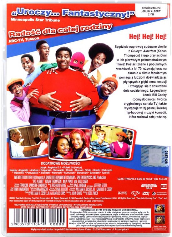Fat Albert DVD - Helpt Doris vrienden vinden - Animatiefiguur in de ...