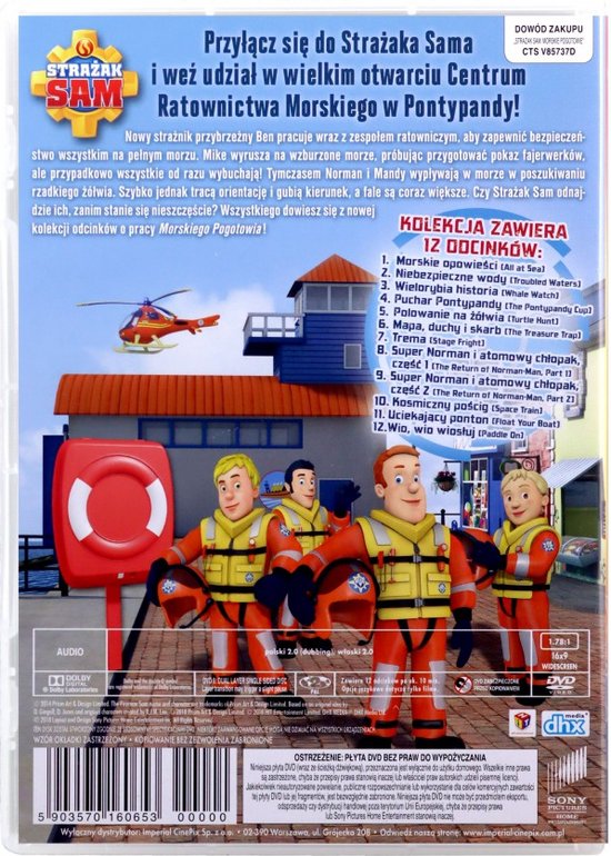 Brandweerman Sam [DVD] (Dvd), Andrew Hodwitz | Dvd's | bol