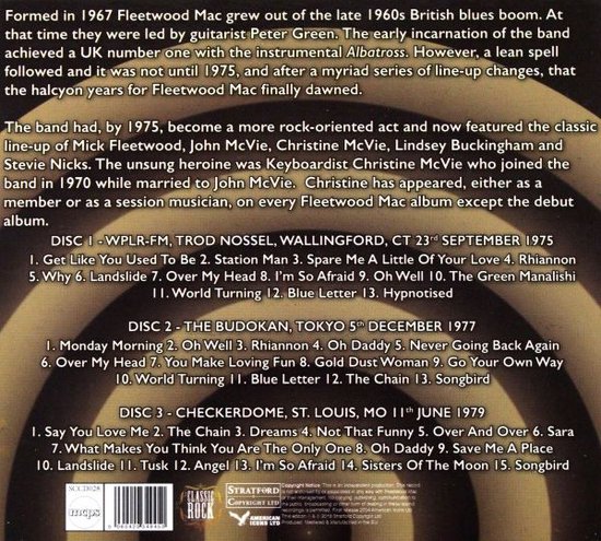 Fleetwood Mac: Never Break The Chain 1975 - 1979 [3CD], Fleetwood Mac ...