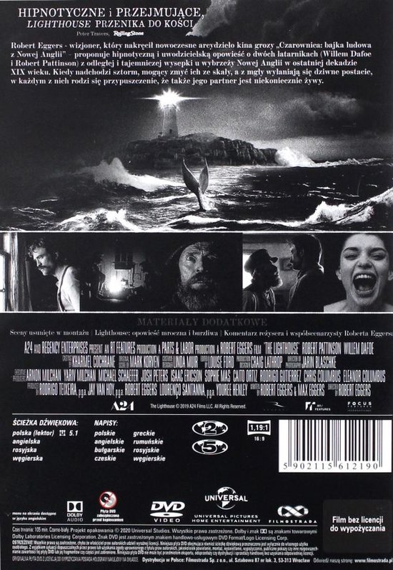 The Lighthouse [DVD] (Dvd), Willem Dafoe | Dvd's | bol