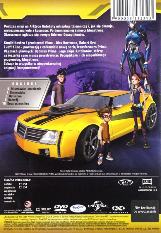 Transformers Prime [DVD] (Dvd), Peter Cullen | Dvd's | bol