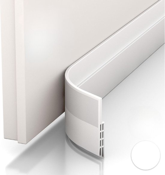 Tochtstopper - Tochtstrip - Zelfklevende tochtstrip - 100x5cm - Wit | bol