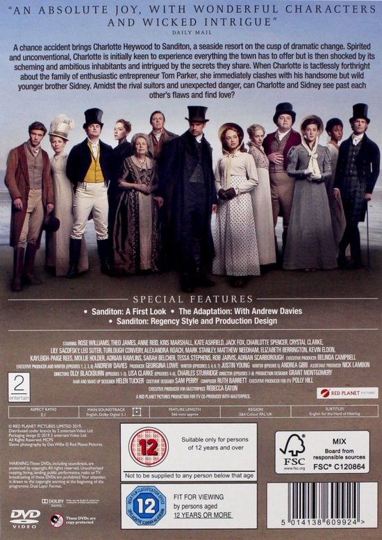 Sanditon (Dvd), Rose Williams | Dvd's | bol