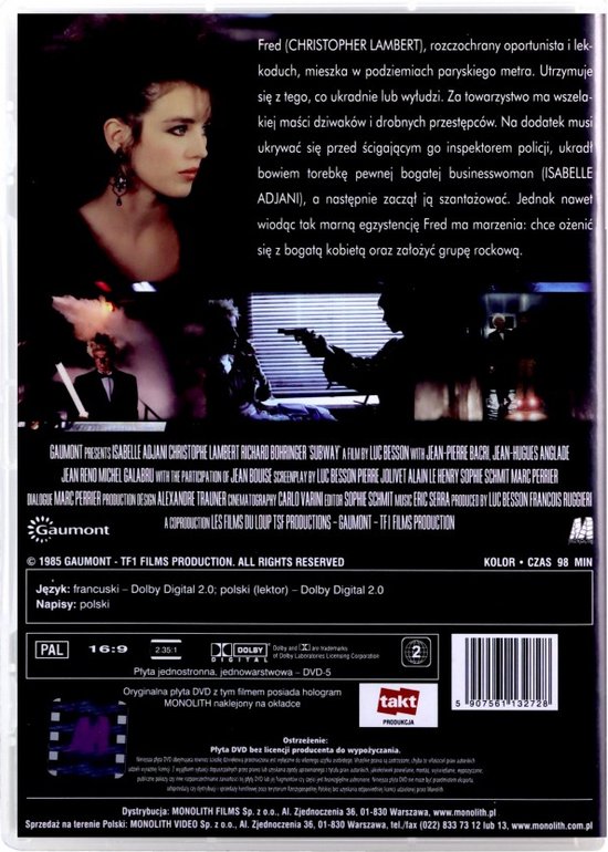 Subway [DVD] (Dvd), Christopher Lambert | Dvd's | bol
