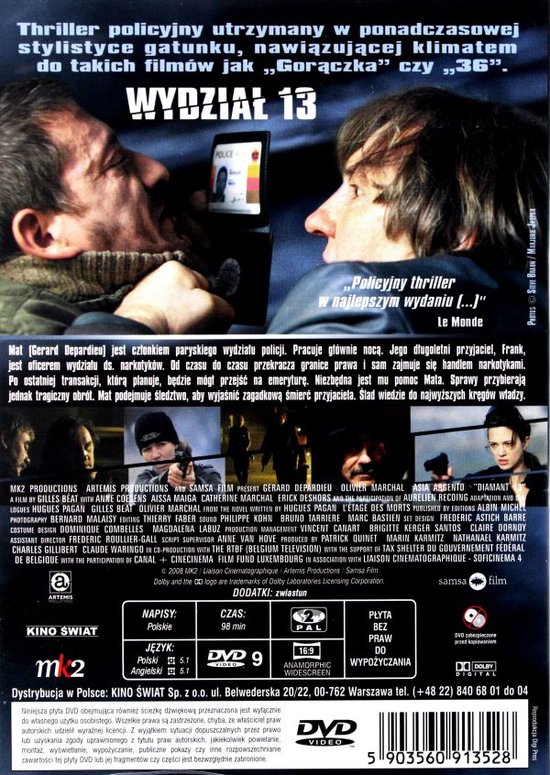 Diamant 13 [DVD] (Dvd), Olivier Marchal | Dvd's | bol