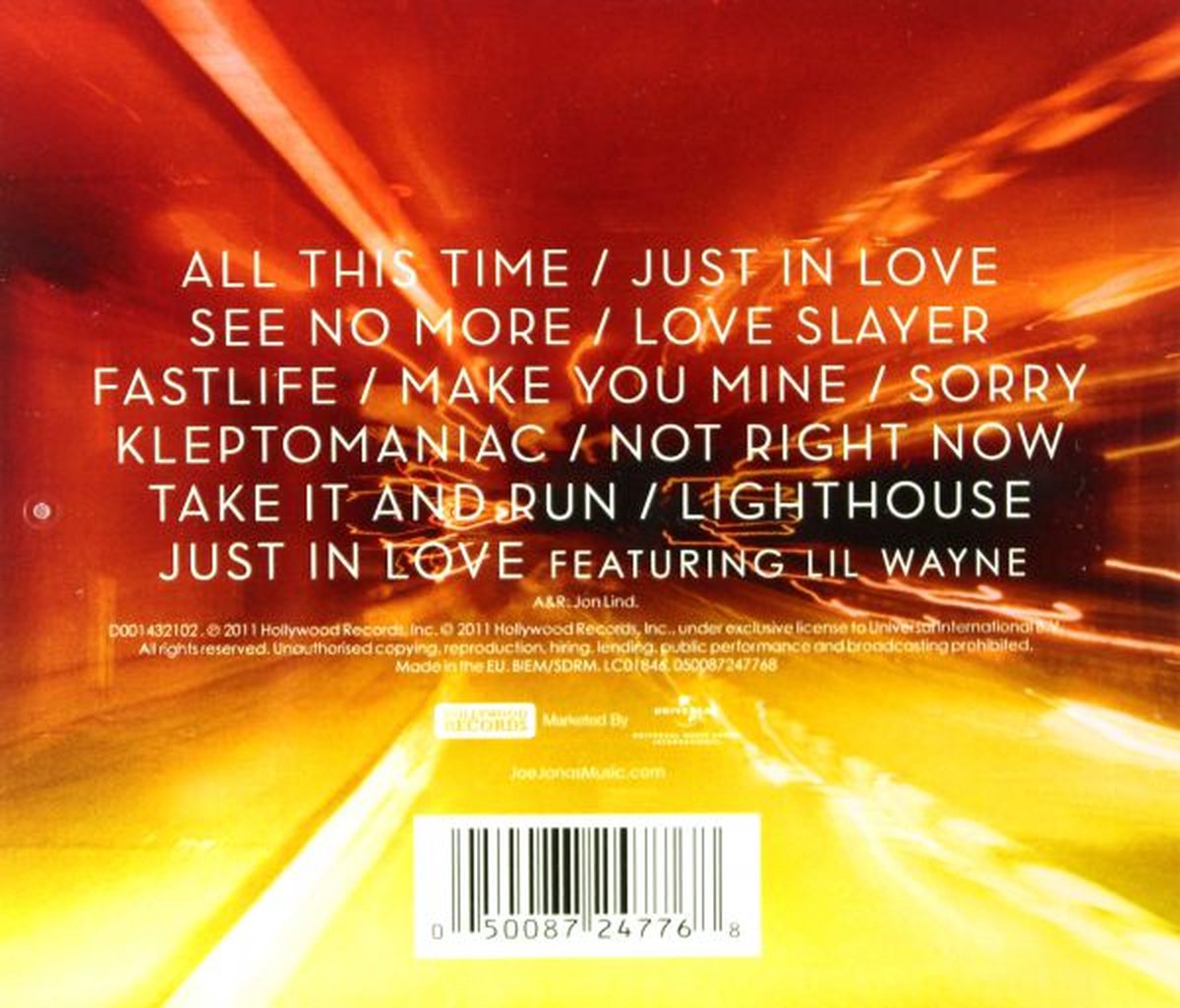 Fastlife, Joe Jonas | CD (album) | Muziek | bol