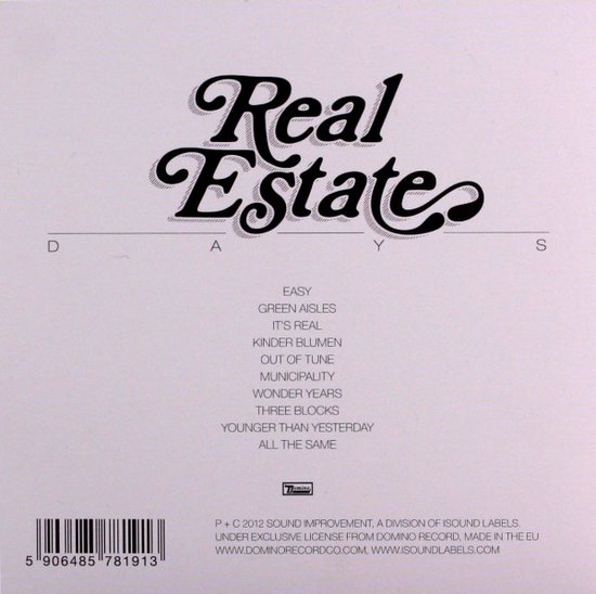 Real Estate: Days (ecopack) [CD], Real Estate | Muziek | bol