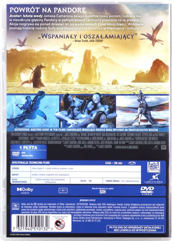 Avatar: The Way of Water [DVD] (Dvd), Cliff Curtis | Dvd's | bol