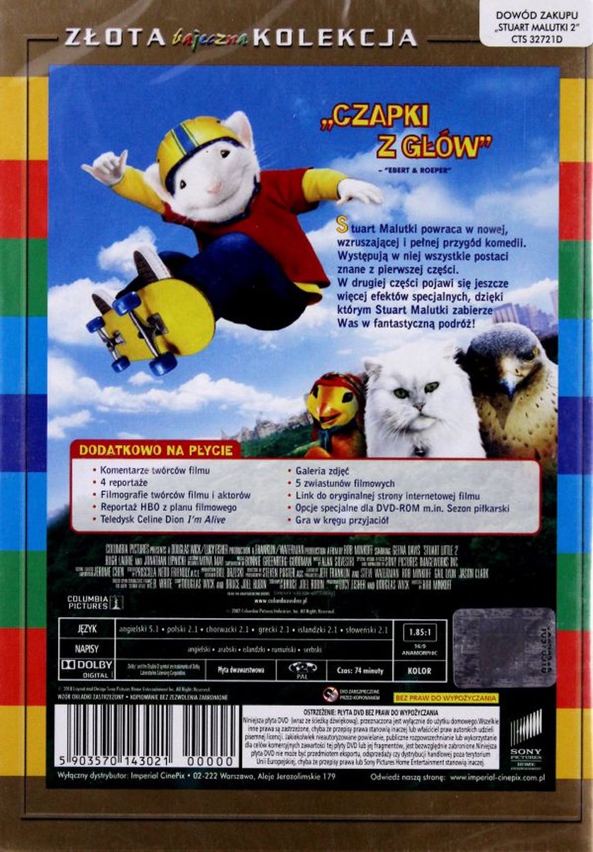 Stuart Little 2 [DVD] (Dvd), Steve Zahn | Dvd's | bol.com