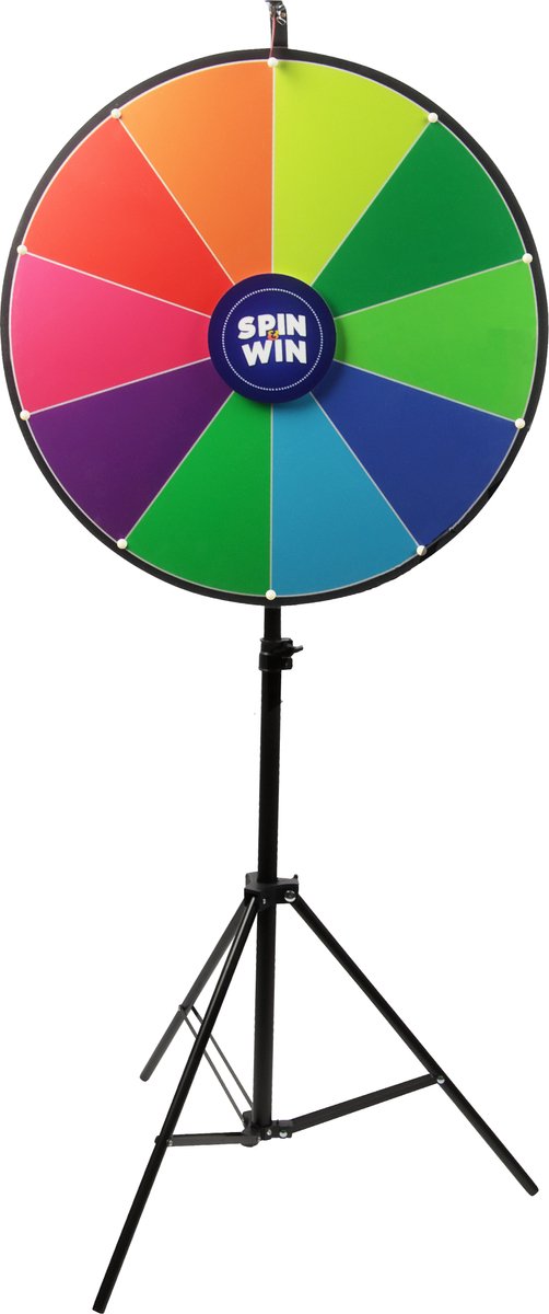 Rad van Fortuin - Draairad Met tripod - Draaiwiel met 10 te ...