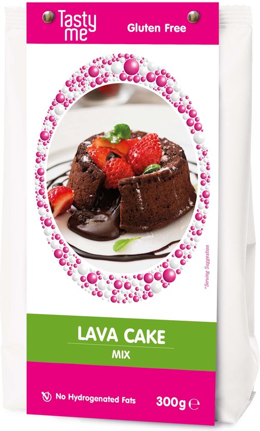 Lava cake mix glutenvrij 300g - Tasty Me | bol