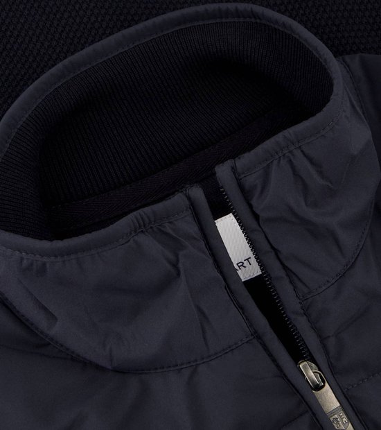 State of Art - Jas Zip Navy - Heren - Maat 4XL - Modern-fit | bol