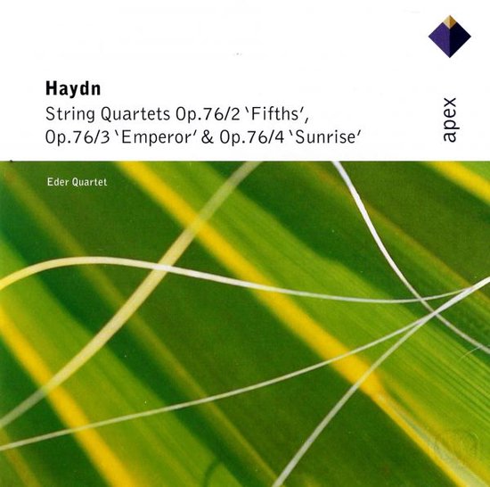 Haydn: String Quartets Op. 76 nos 2-4 / eder String Quartet, Eder ...