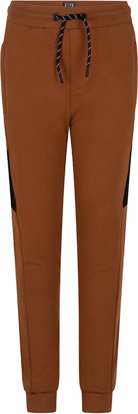 Jongens jogging broek - Walnoot bruin | bol