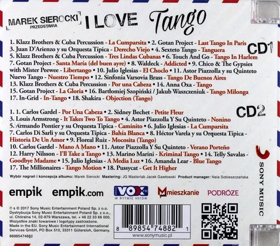 Marek Sierocki Przedstawia: I love Tango [2CD], Gotan Project | Muziek | bol