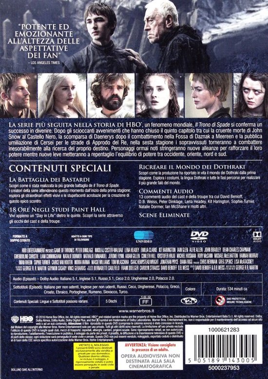 Game of Thrones [5DVD] (Dvd), Lena Headey | Dvd's | bol