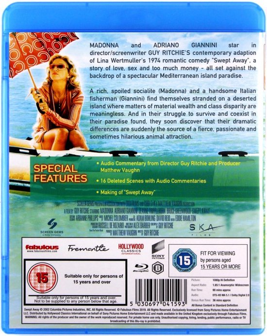 Swept Away (Blu-ray), Bruce Greenwood | Dvd's | bol