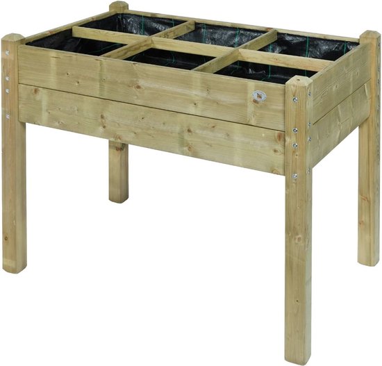 Minituin Michael | Moestuinbak op poten | Moestuintafel | Kweektafel ...