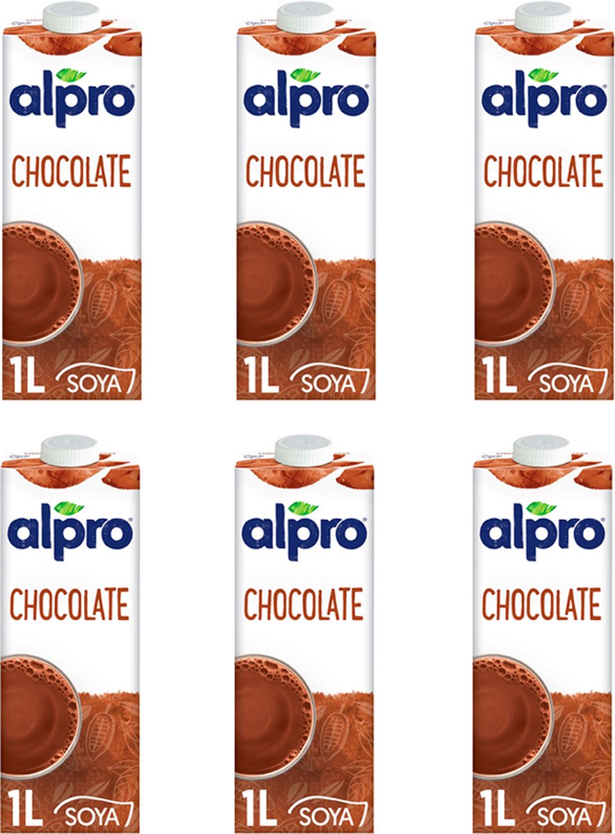 Alpro Choco Sojadrink - 1L x 6 | bol.com