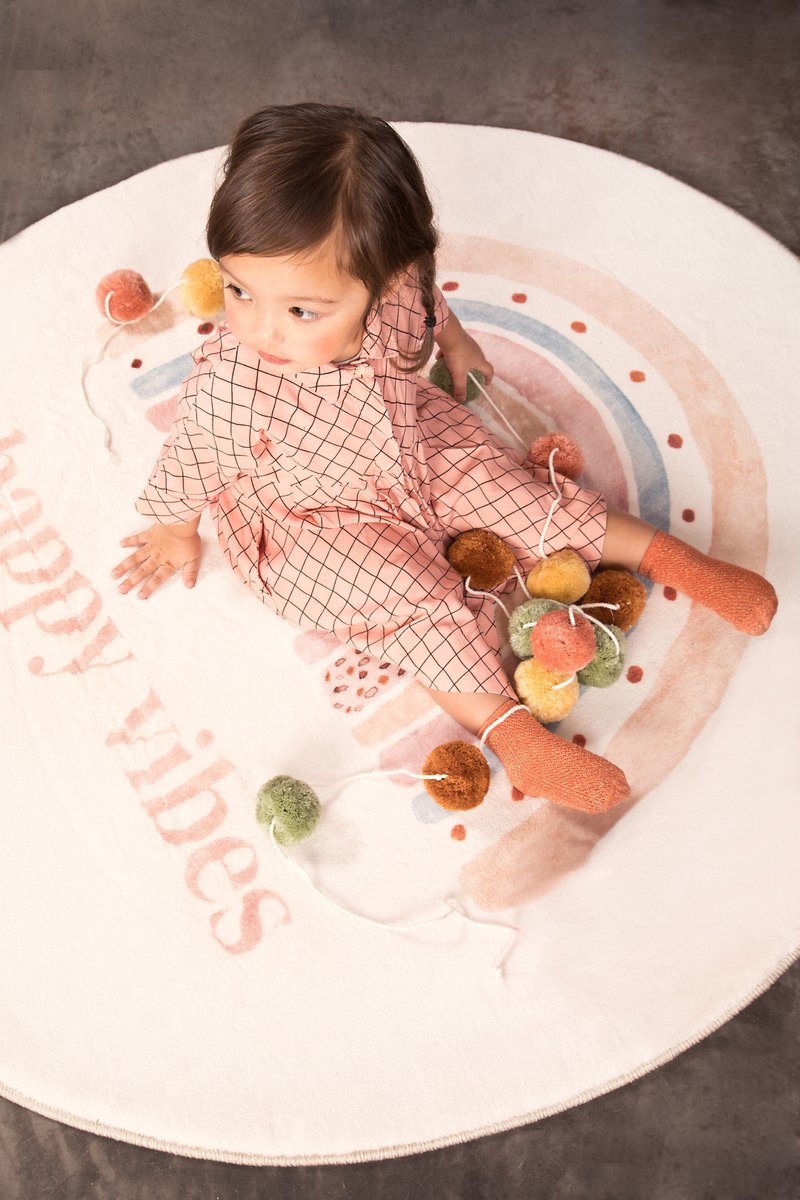 Little gem - speeltapijt- cozy collection - happy vibes - 120 ø | bol.com