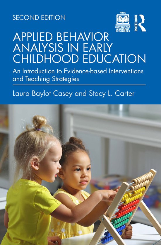 Applied Behavior Analysis in Early Childhood Education, Laura Baylot Casey |... | bol