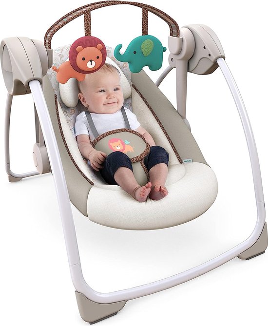 Draagbare Babyschommel, Beige | bol