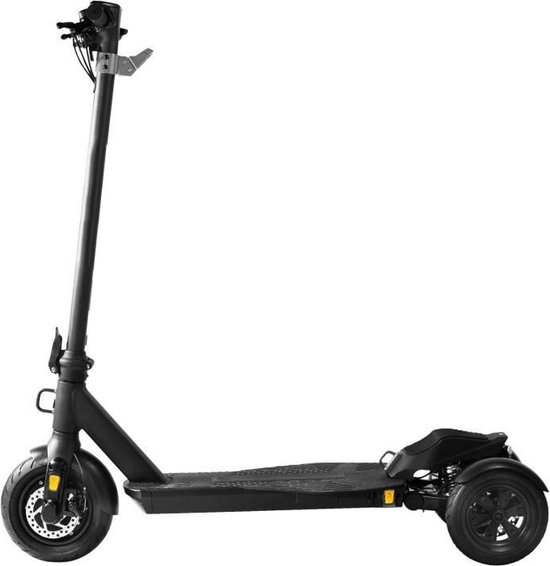 3 -Wiel Scooter - Wispeed - 3000 SUV - 10 "Wheels - 500W - Zwart | bol