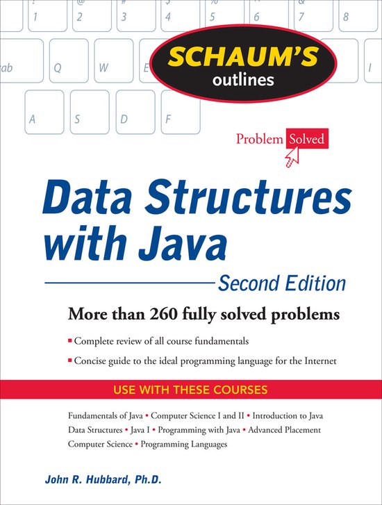 Schaum Outline Of Data Structure In Java, John R. Hubbard | 9780071611619 | Boeken | bol