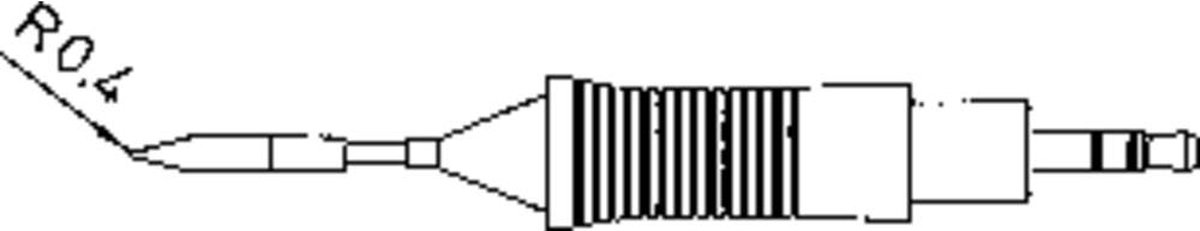 Weller RT2 Soldeerpunt Puntvorm Grootte soldeerpunt 0.8 mm I | bol