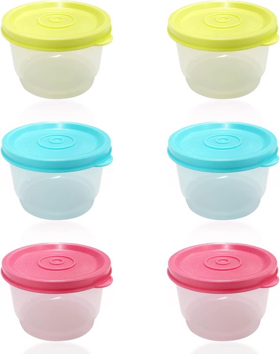 Récipients de conservation alimentaire 6 pièces, avec couvercle ...