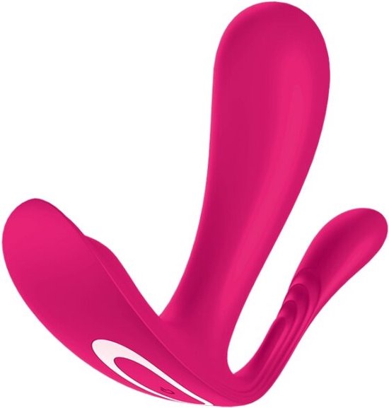 Satisfyer - Draagbare Vibrator met Anaal Stimulator TOP SECRET PLUS - roze | bol.com