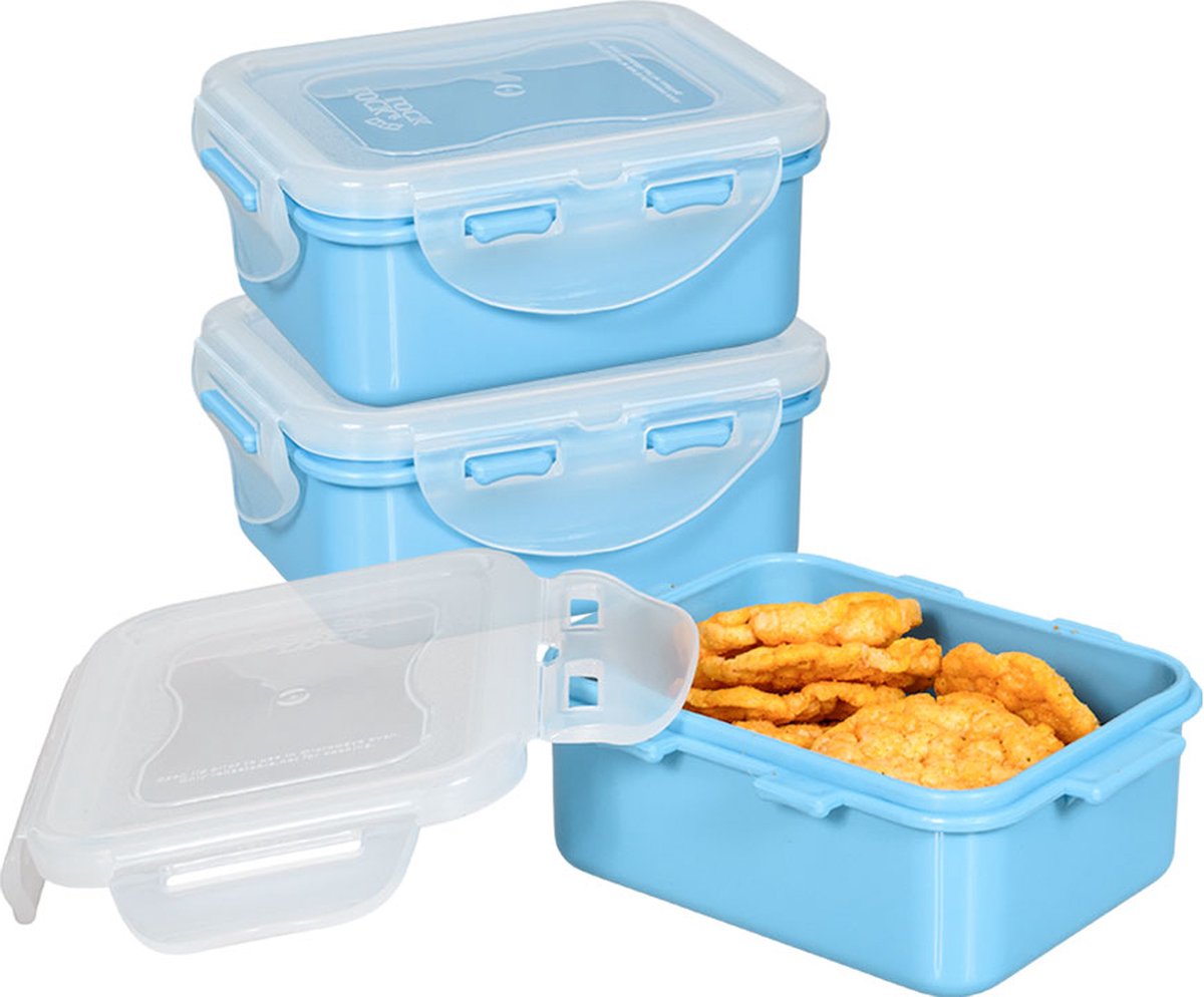 Lock&Lock (mini) Vershoudbakjes set met deksel - Snackdoosjes ...