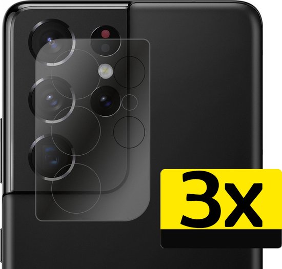 Camera Lens Protector - Geschikt voor Samsung Galaxy S21 Ultra - 3 ...