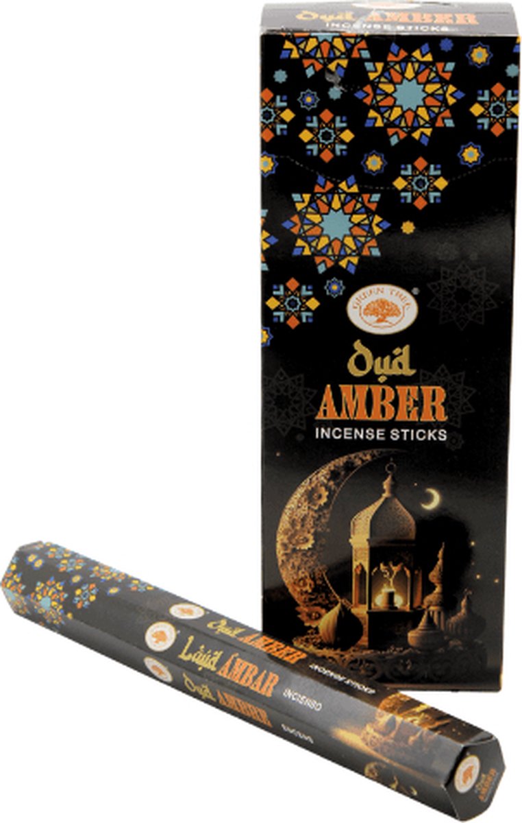 Green Tree Oud Amber Incense doos van 6 stuks | bol.com
