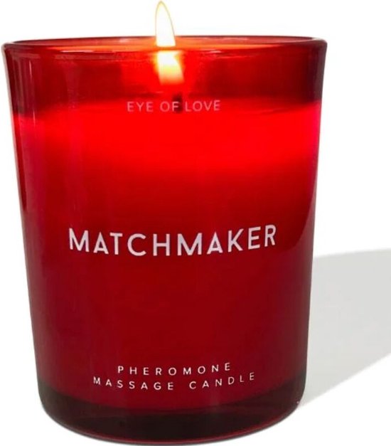 EOL Matchmaker Rode Diamant Feromoon Massage Kaars | bol
