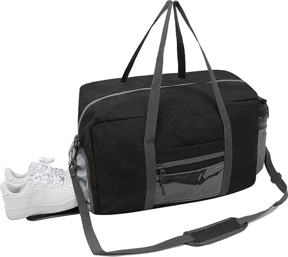 Sporttas heren dames - reistas met schoenenvak & nat vak, weekender ...