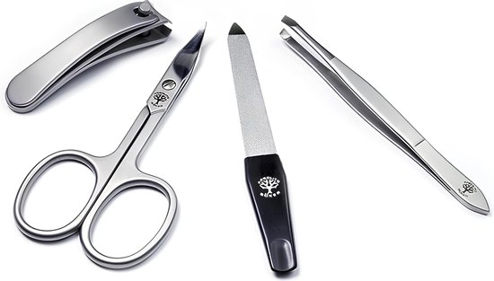 Arbolito Manicure Set Basic L, zwart | bol