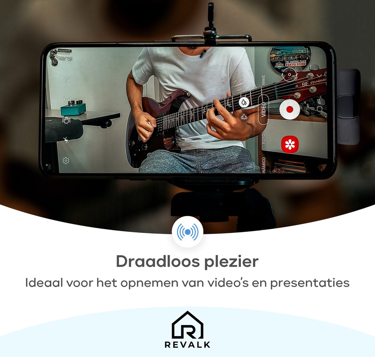 Draadloze Microfoon - Mini Microfoon - Dasspeld - Lavalier microfoon ...