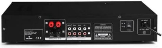 Versterker - Versterker Audio - Zwart | bol