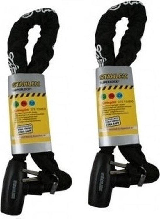 2x Stevige scootersloten / motorslot 10 x 900 mm - Slot geschikt voor ...