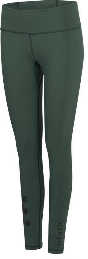 Mystic Dames Legging Jayde - Donker Olive | bol