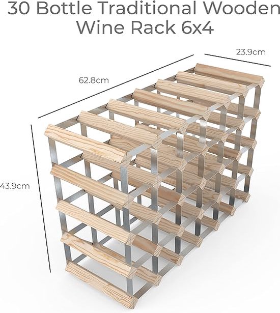 Wine Rack / Wijnrek, flessenrek voor flessen / wijnplank | bol