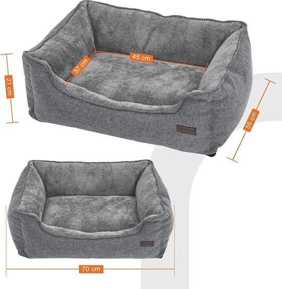 Deluxe Hondenmand - Wasbare Hondenmand - Afneembare Hoes - Hondenmanden ...