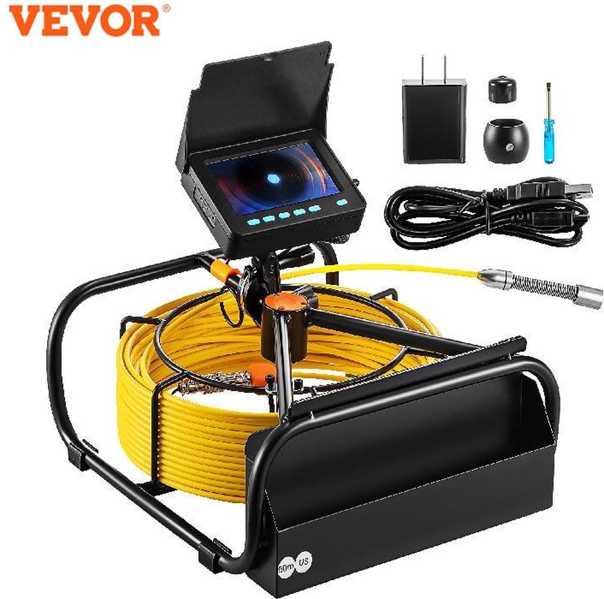 Vevor Pijp Inspectie Camera - Krachtige Endoscoop voor Riool en ...
