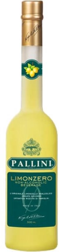 Alcoholvrije Limoncello - Limonzero Pallini 50cl 0% alcohol ...